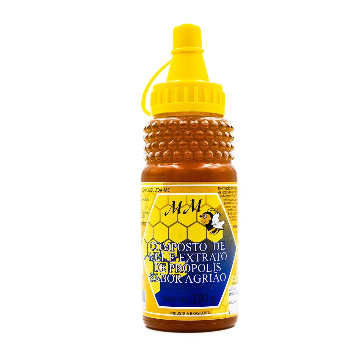 Mel com Extrato de Própolis Sabor Agrião MM - 280g - Farmácia Real